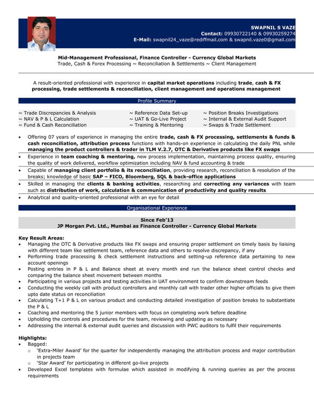 Swapnil Resume1 | PDF