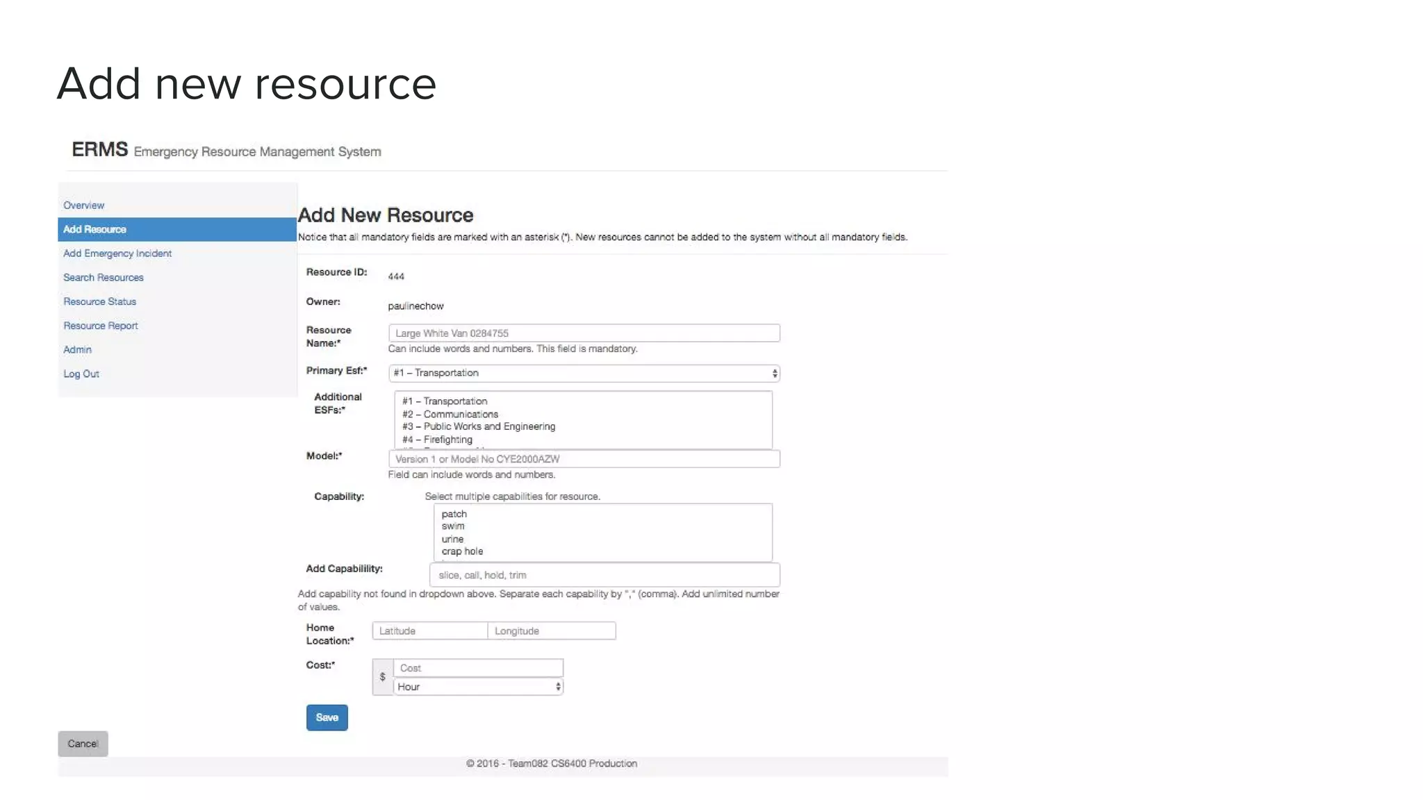 Emergency Response Management System (ERMS): Web Application Project | PDF | Computer Software ...