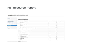 Emergency Response Management System (ERMS): Web Application Project | PDF | Computer Software ...