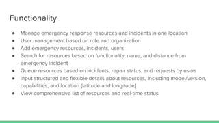 Emergency Response Management System (ERMS): Web Application Project | PDF | Computer Software ...