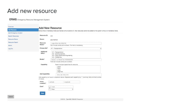 Emergency Response Management System (ERMS): Web Application Project | PDF | Computer Software ...