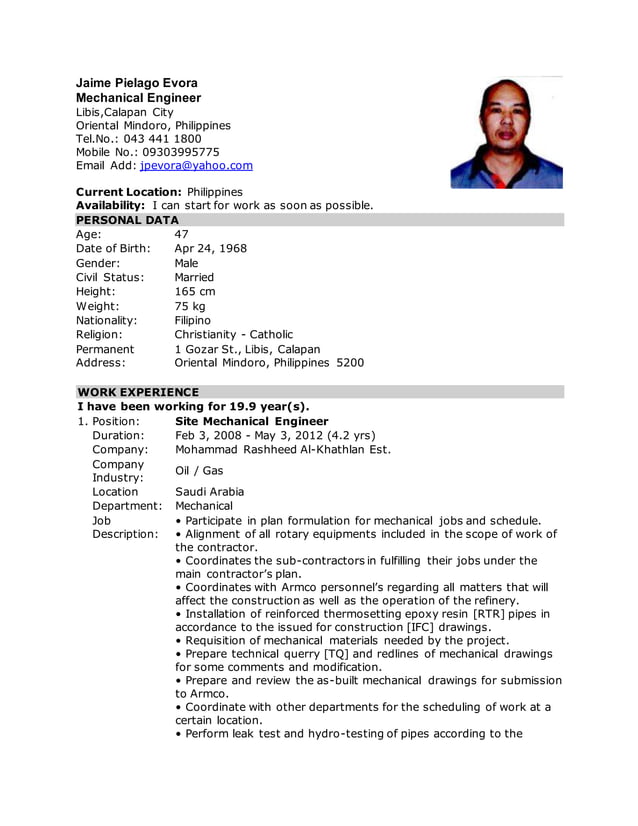 Jaime Pielago Evor1 | PDF