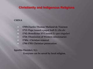 Christianity in east and southeast asia 2 | PPTX