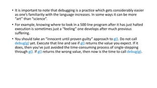 R Debugging | PPTX