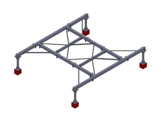 Design of steel structures, structural analysis, 2 | PPSX