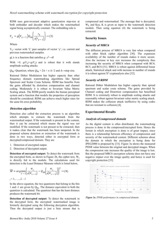 Novel watermarkig scheme with watermark encryption for copyrig protection | PDF
