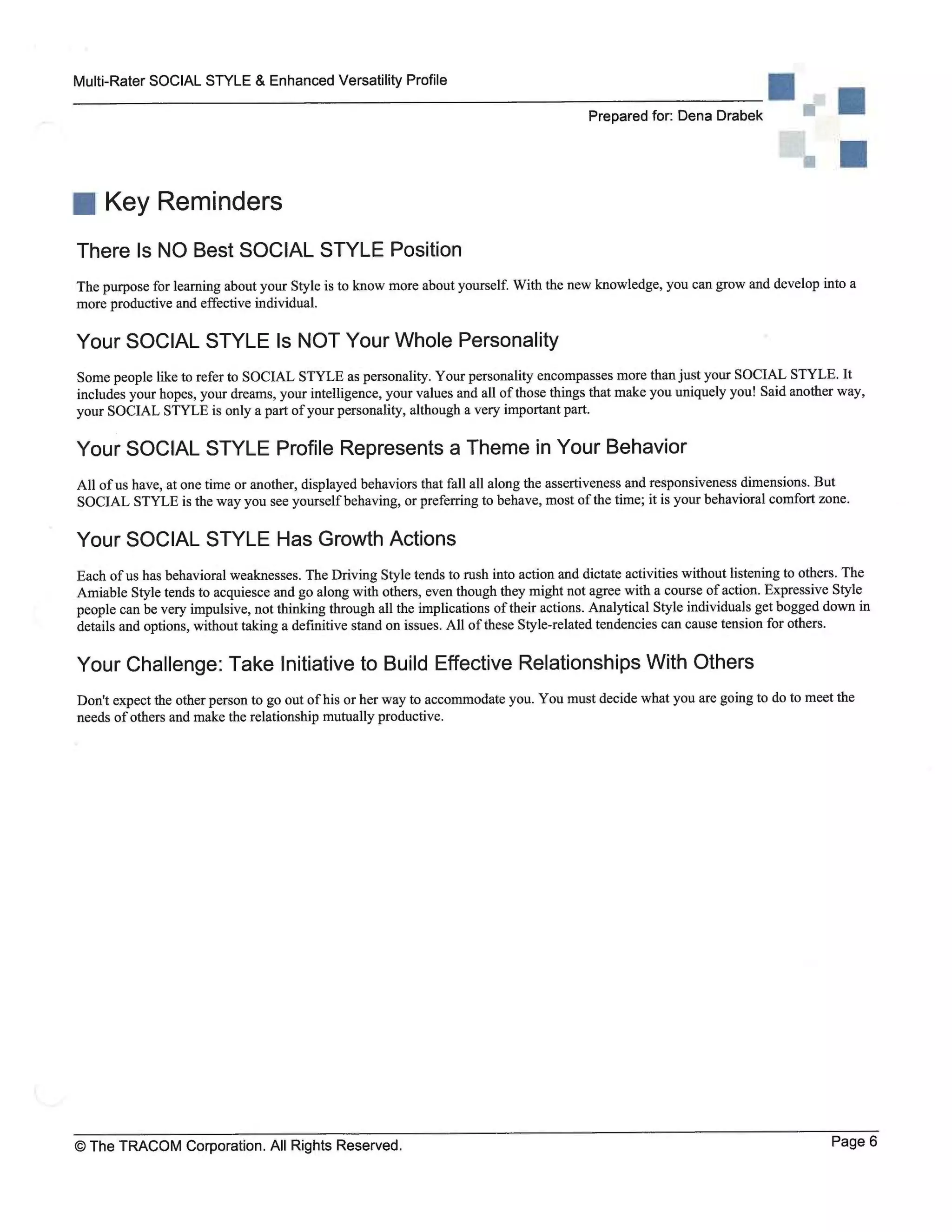 Social Style_Amiable | PDF