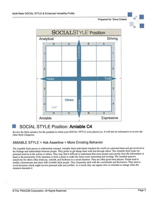 Social Style_Amiable | PDF
