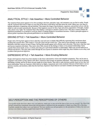 Social Style_Amiable | PDF