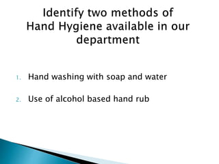 HCSW Hand Hygiene Competency | PPT