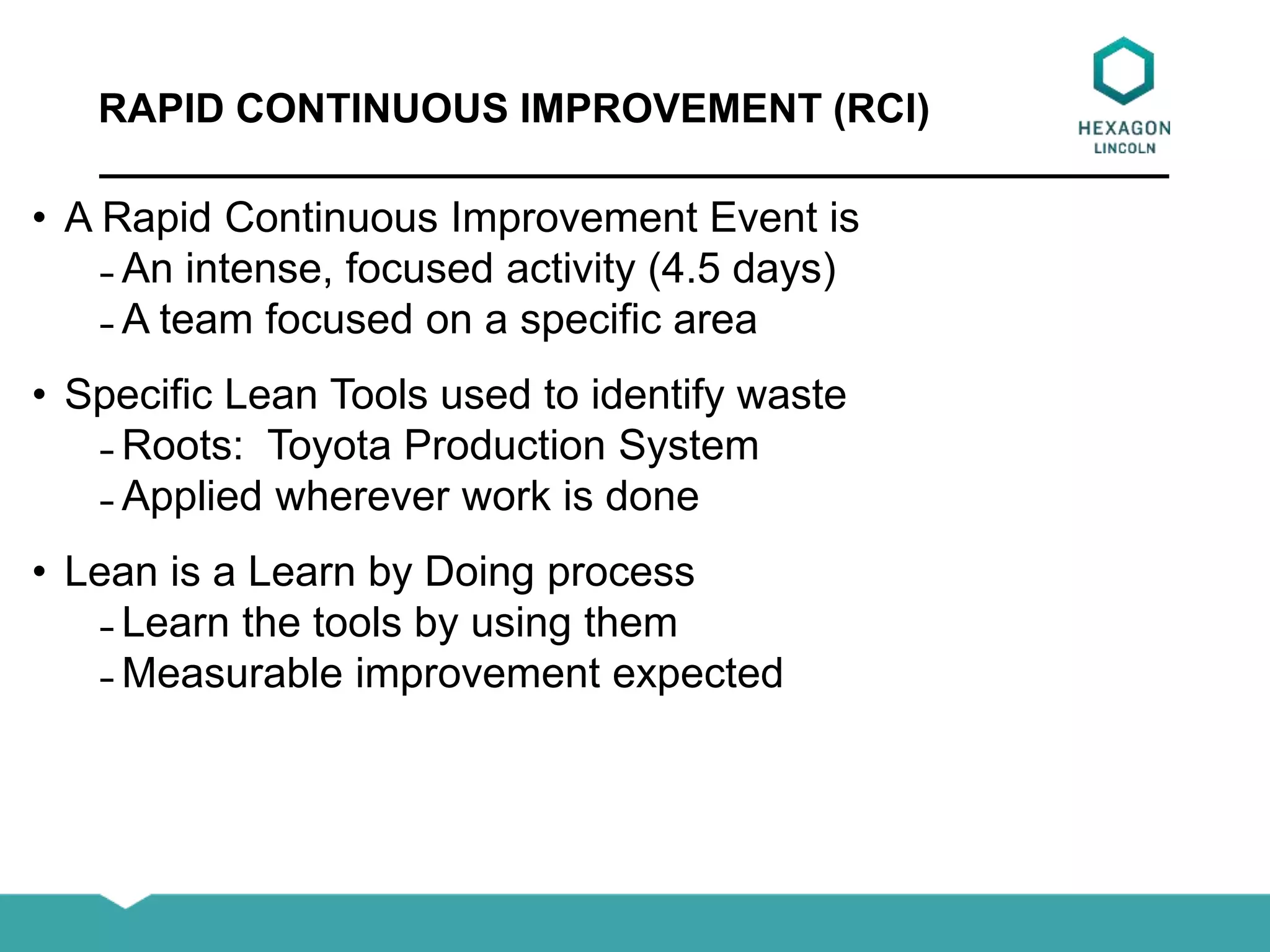 Fundamentals of Lean | PPTX