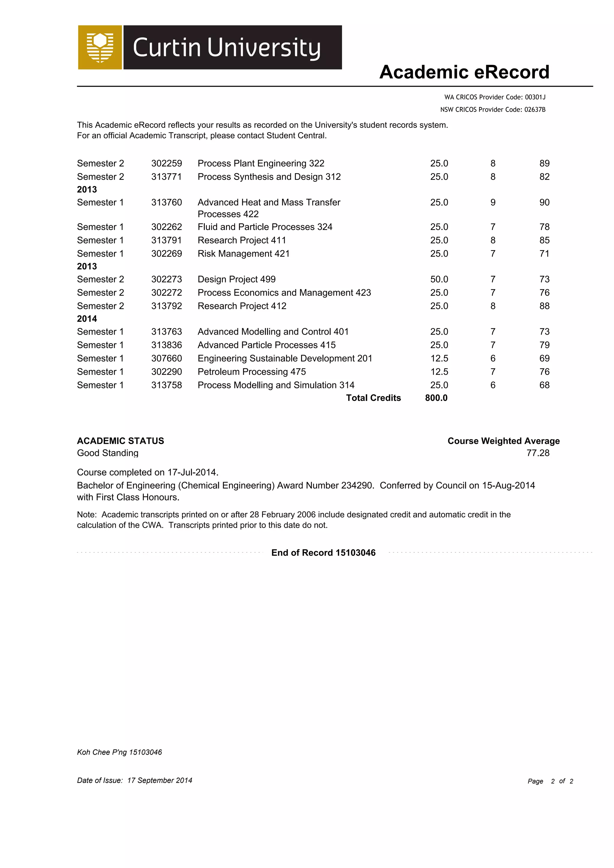AcademiceRecord-15103046-17_Sep_2014 | PDF