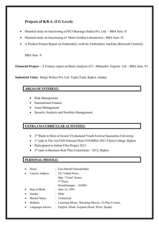 Darshil Vora_resume | DOC