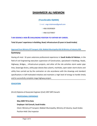 Shahmeer Resume2-3 | DOC