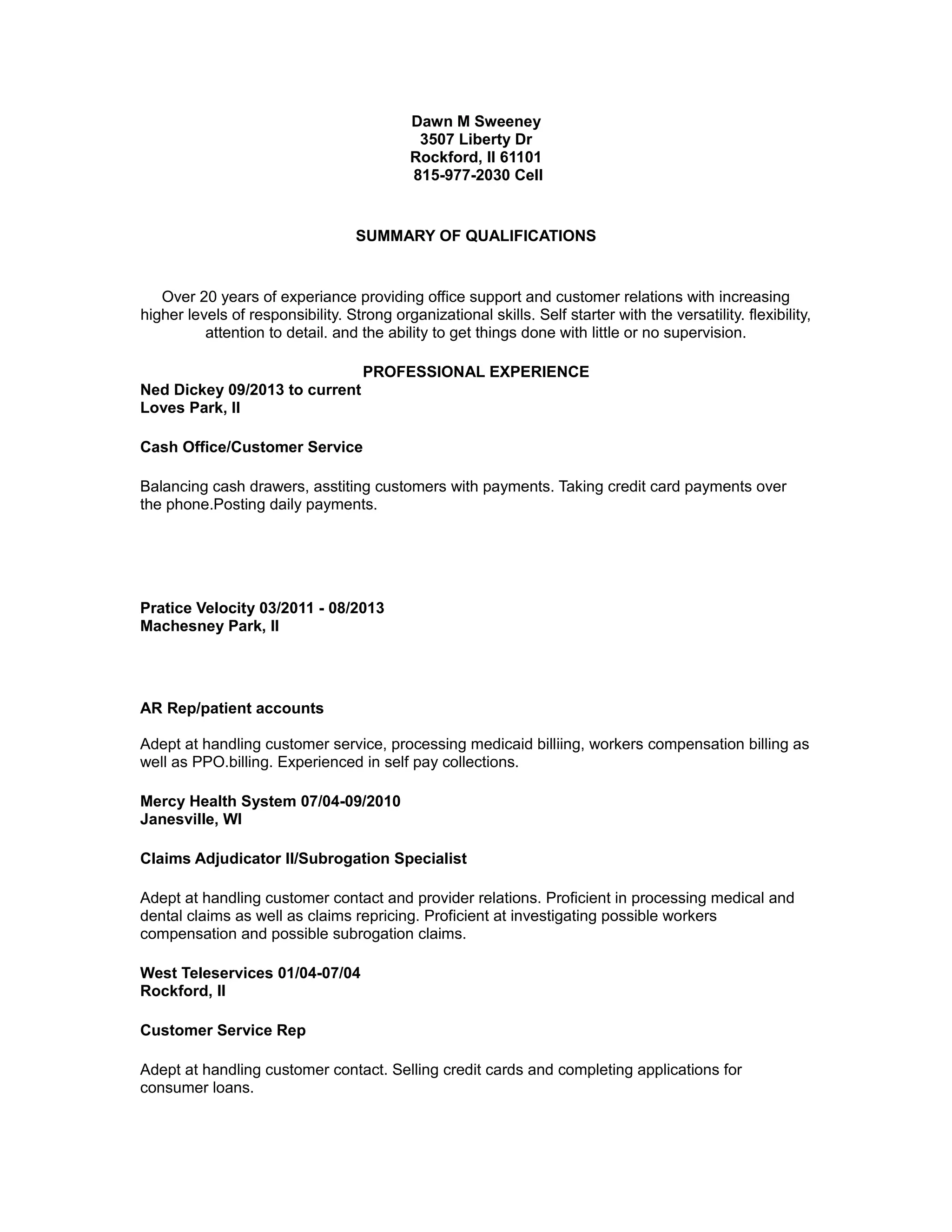 Resume | PDF