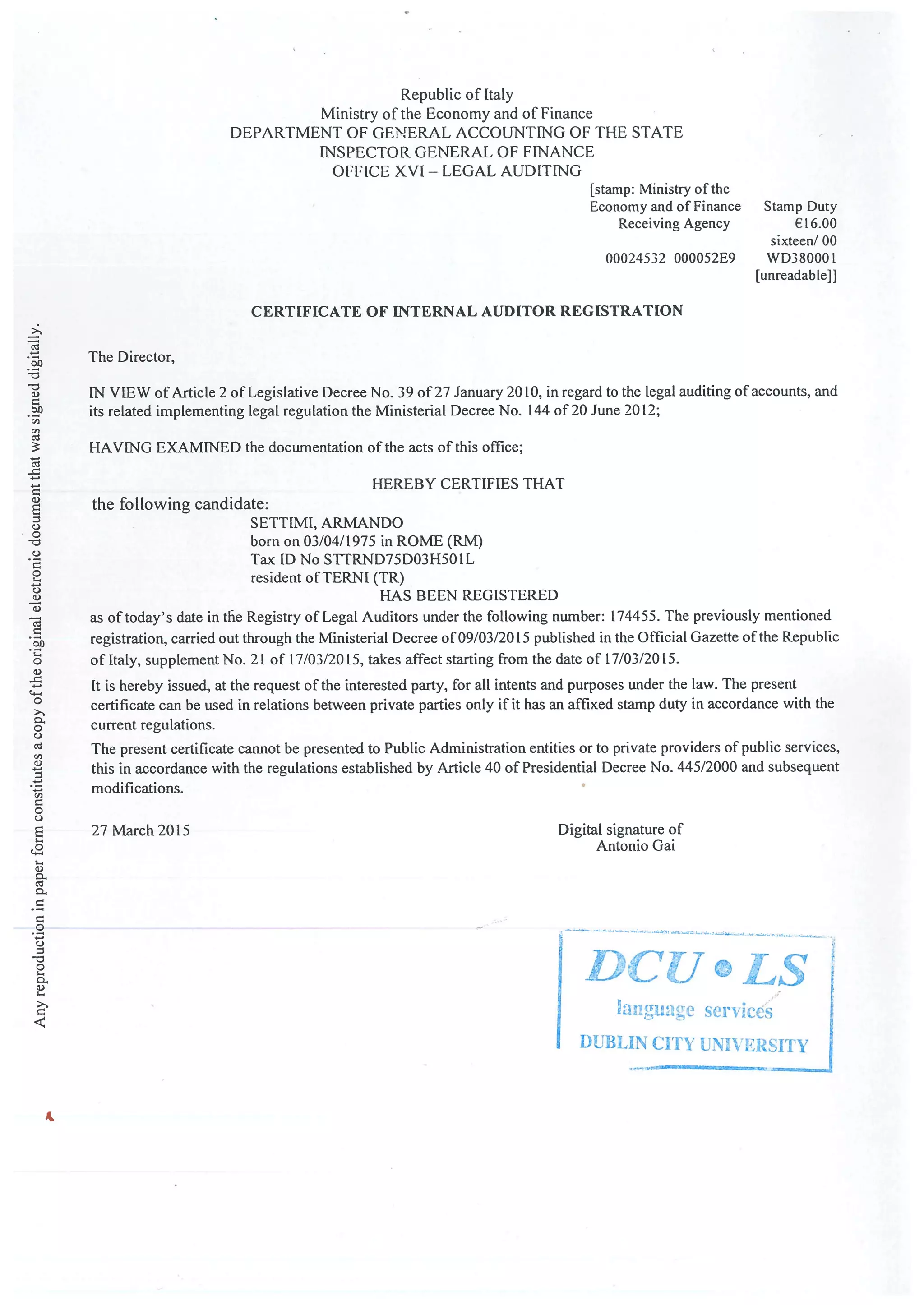 Certified Internal Auditor | PDF