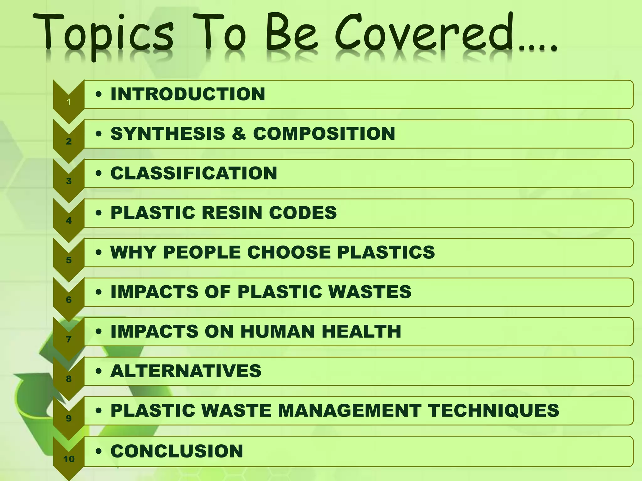 PLASTIC WASTE MANAGEMENT | PPTX