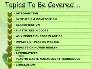 PLASTIC WASTE MANAGEMENT | PPTX