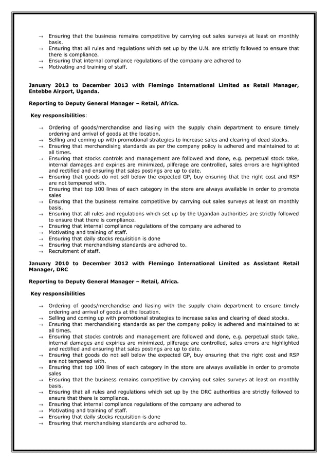 CV - Antony Omondi (2) | PDF