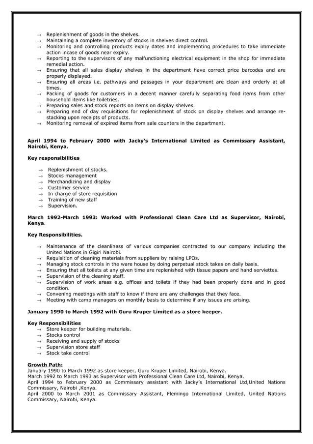 CV - Antony Omondi (2) | PDF