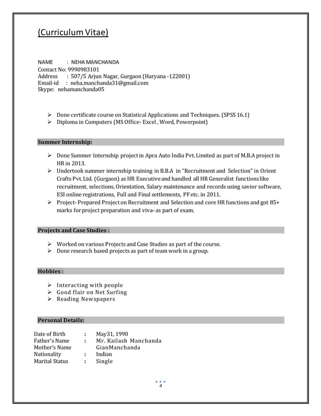 Neha_CV | DOCX