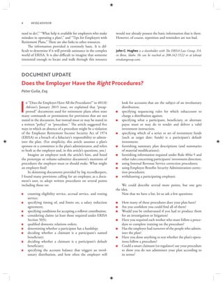 DOL Investigations of Service Providers | PDF | Financial Planning | Personal Finance