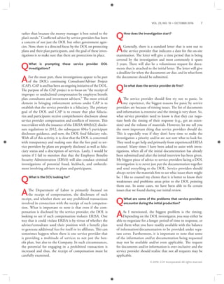 DOL Investigations of Service Providers | PDF | Financial Planning ...