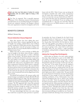 DOL Investigations of Service Providers | PDF | Financial Planning | Personal Finance