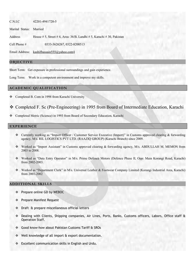 MY CV | DOC