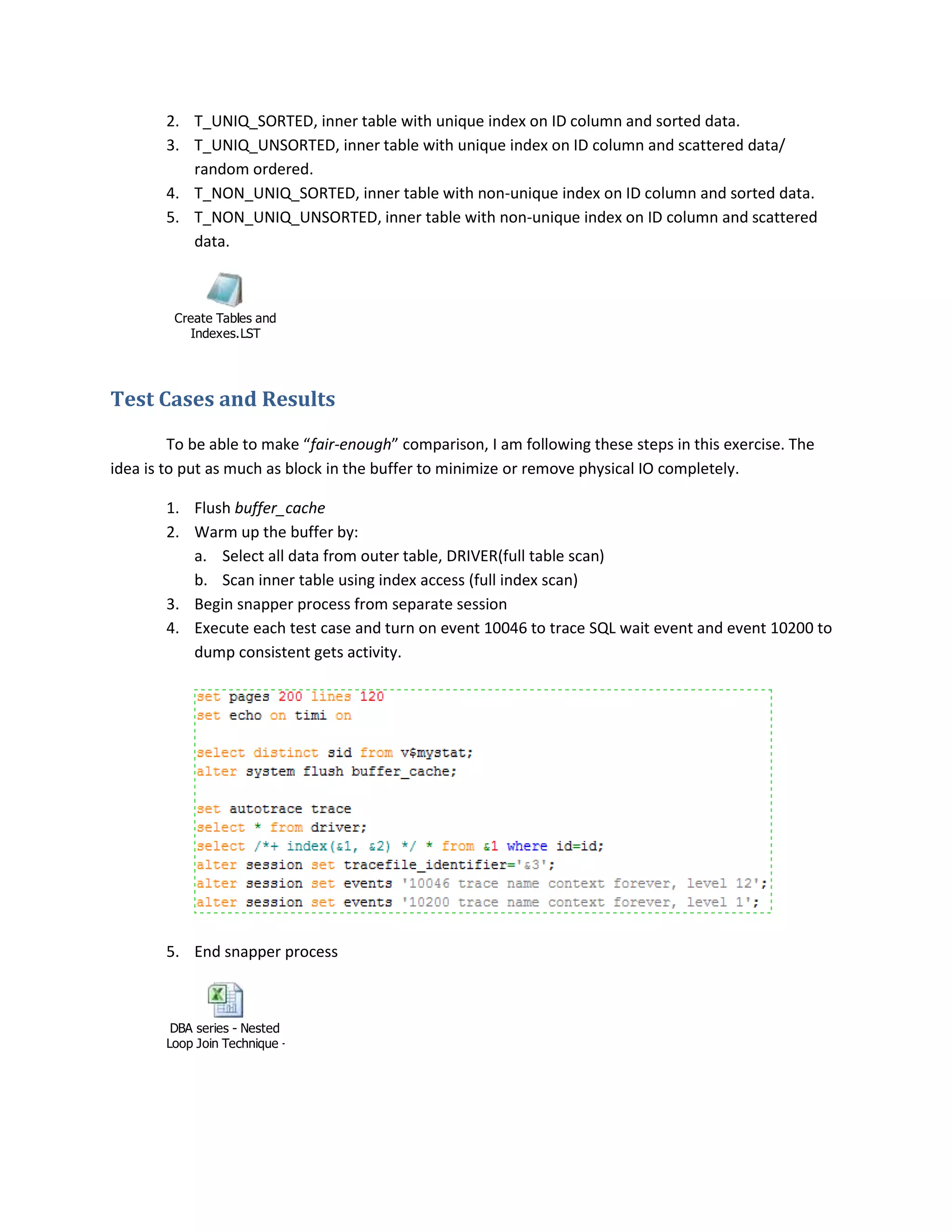 Nested loop join technique - part2 | PDF Nested loop join technique - part2 | PDF