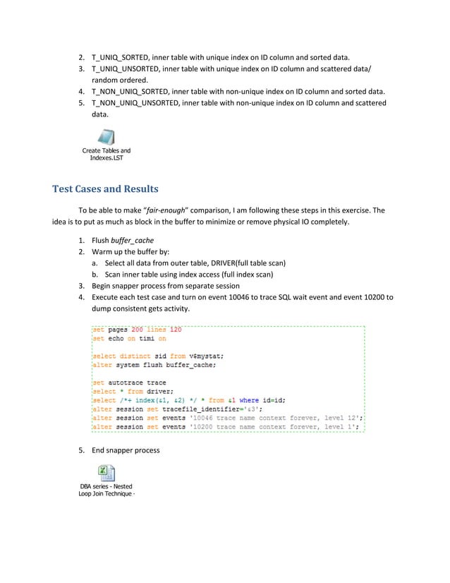 Nested loop join technique - part2 | PDF