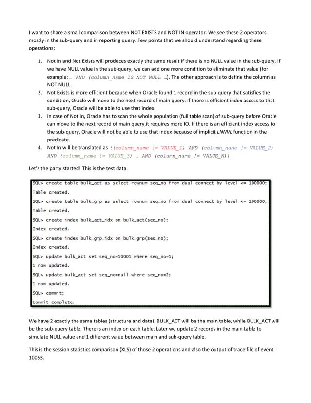 Not in vs not exists | PDF