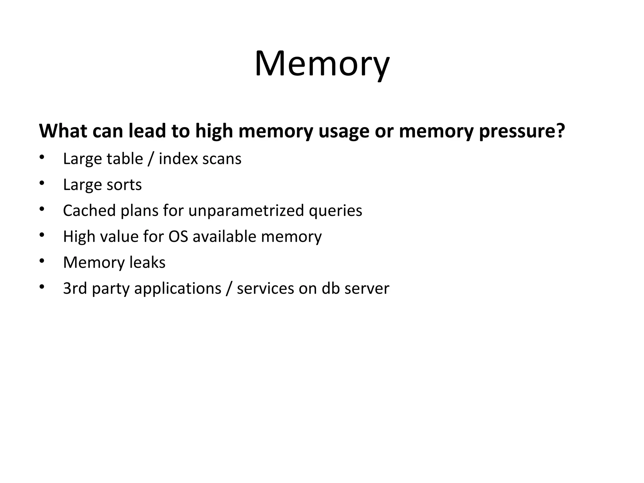Dba lounge-sql server-performance-troubleshooting | PPT | Databases ...