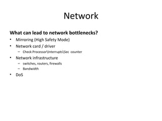 Dba lounge-sql server-performance-troubleshooting | PPT | Databases | Computer Software and ...