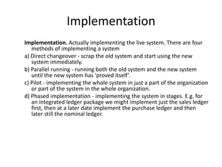 system development life cycle | PPT