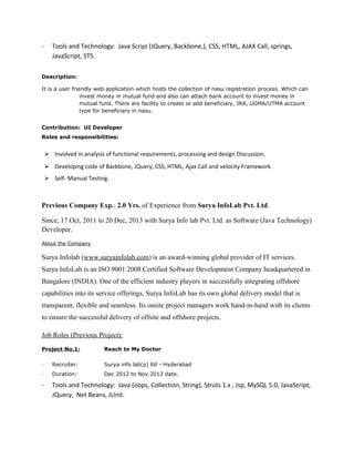 Resume | PDF