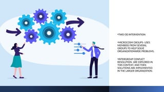 Organization process approaches improvement in interpersonal and group ...