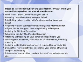 TendersInfo Company Profile | ODP