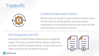 DBaaS in the Real World: Risks, Rewards & Tradeoffs | PPTX