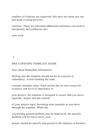 DBA Capstone TemplateRubr | DOCX