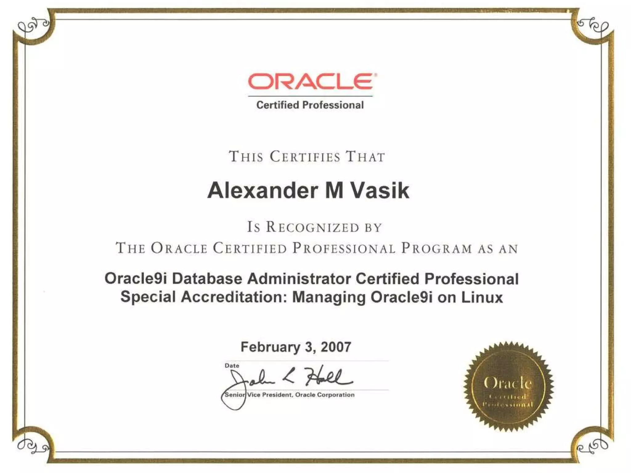 Dba Certificates | PPT | Databases | Computer Software and Applications