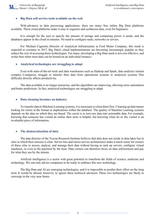 Artificial Intelligence and Big Data | PDF