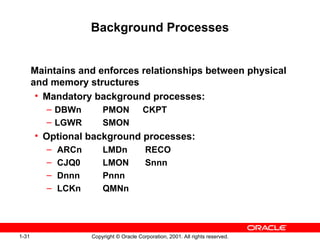 Overview of Primary Components of the Oracle | PPT