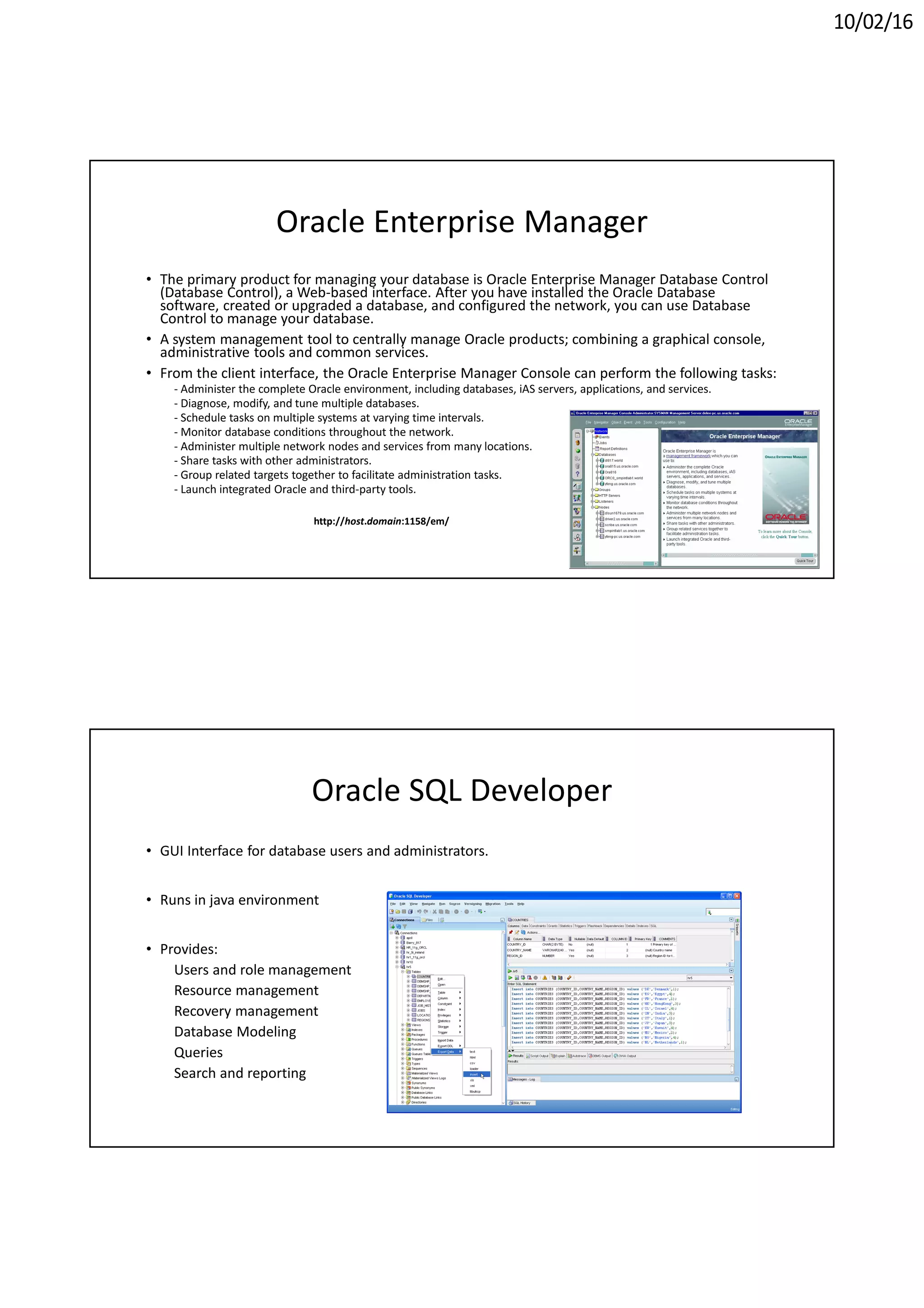 Database Administration & Management - 01 | PDF