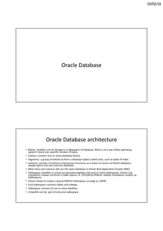 Database Administration & Management - 01 | PDF