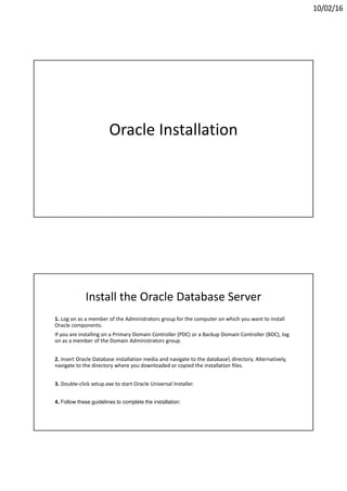 Database Administration & Management - 01 | PDF