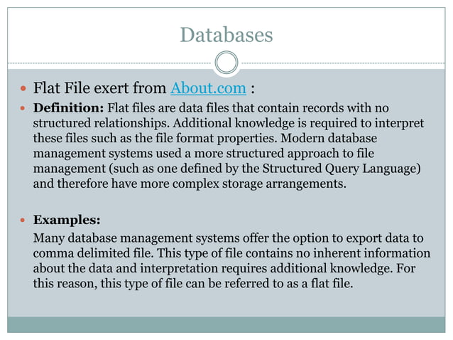 Db And Dbms Galvan | PPTX | Databases | Computer Software and Applications