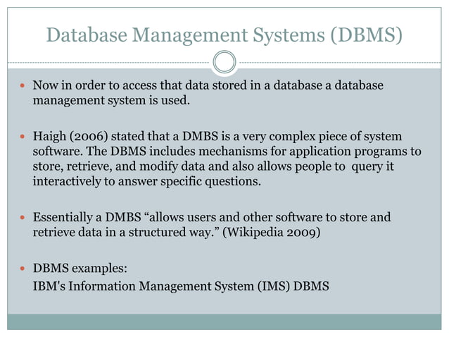 Db And Dbms Galvan | PPTX | Databases | Computer Software and Applications
