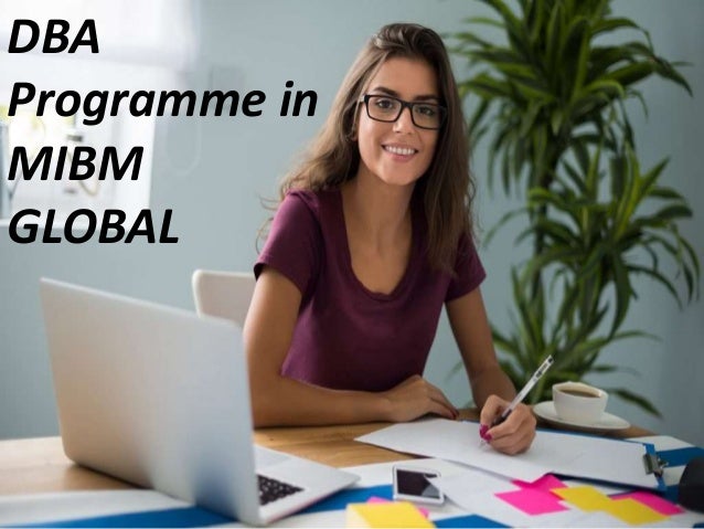 Dba programme the best online dba in india