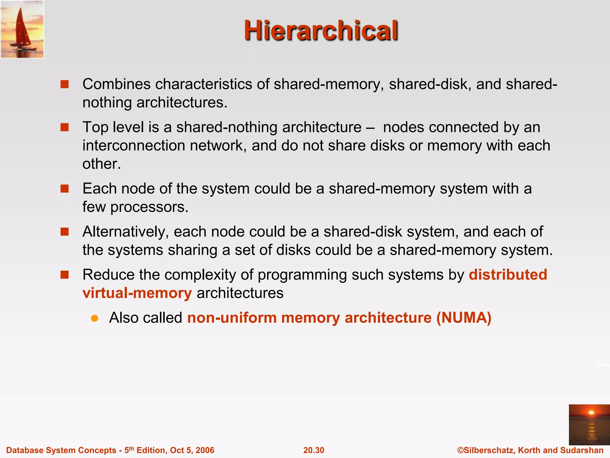 Database System Architectures Ppt